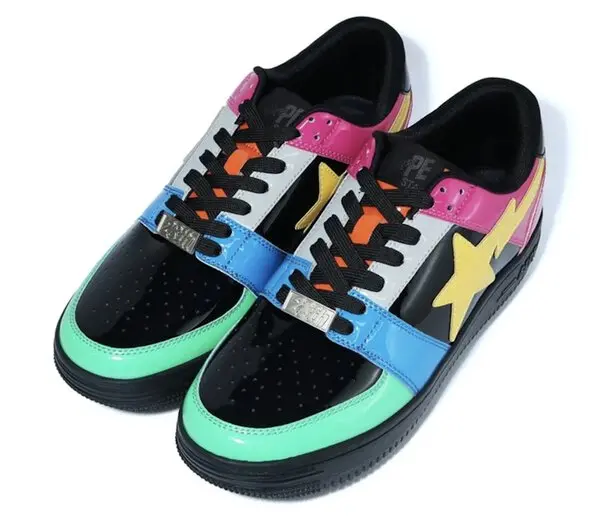 A BATHING APE Sta Low Crazy Sneakers