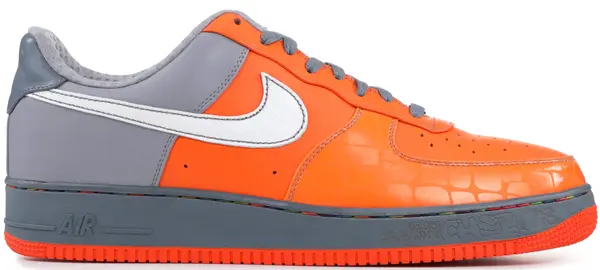 Nike Air Force 1 Low Gaucho's Gym Sneakers - Orange Blaze/whiteone-colorstealthone-colorblue Graphite