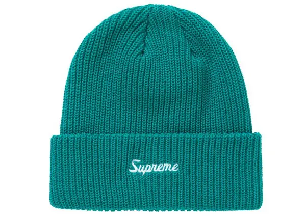 Supreme Loose Gauge Beanie - Teal