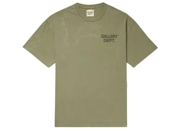 GALLERY DEPT. Logo T-shirt - Olive