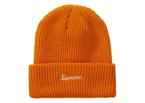Supreme Loose Gauge Beanie - Orange