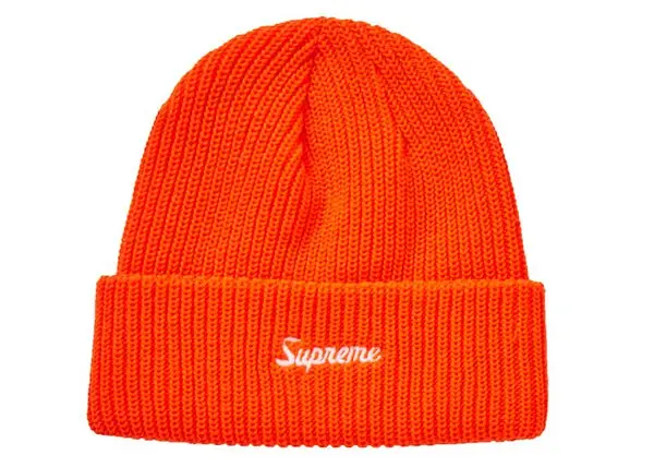 Supreme Loose Gauge Beanie - Bright Orange