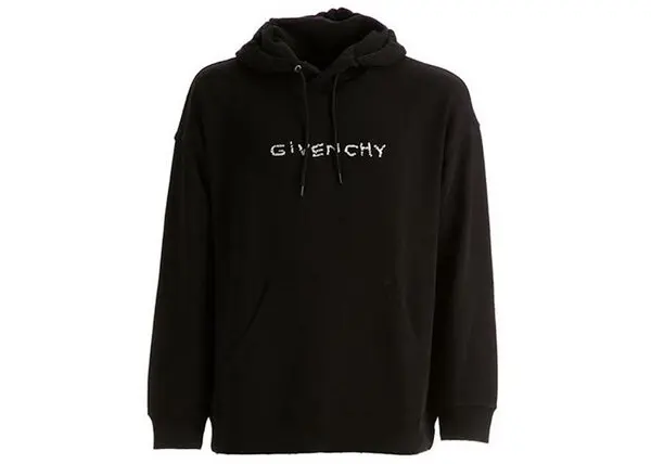 Givenchy Embroidered Imperfect Logo Sweatshirt