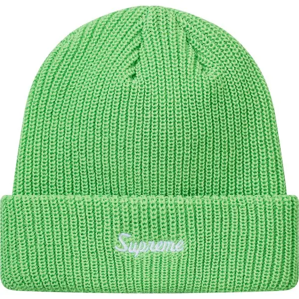 Supreme Loose Gauge Beanie - Light Green