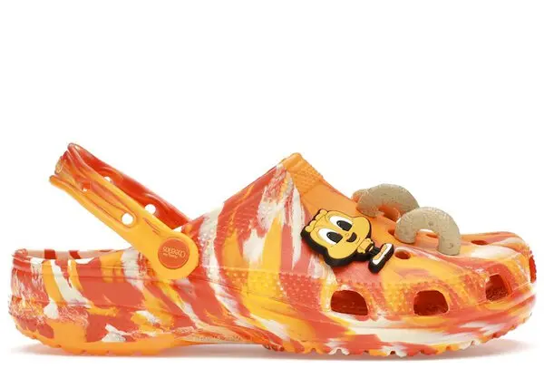 CROCS Classic Clog Honey Nut Cheerios - Orange/white Honey Nut