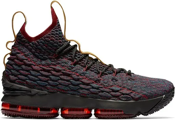 Nike Lebron 15 High-top Sneakers - Dark Atomic Teal/ale Brown/team Red