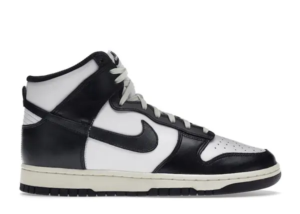 Nike Dunk High Vintage Sneakers - White/black/cream