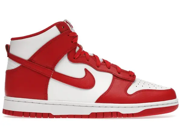 Nike Dunk High Championship Sneakers - White/university Red