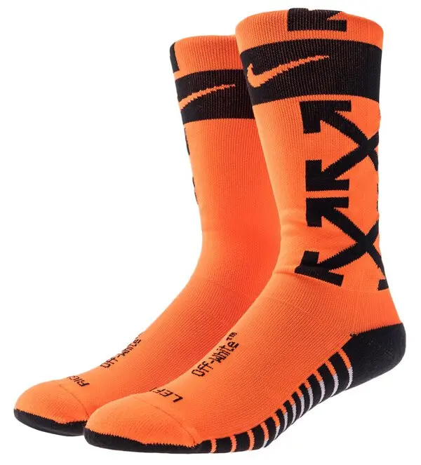 Nike Nikelab X Off-white Fb Socks - Orange