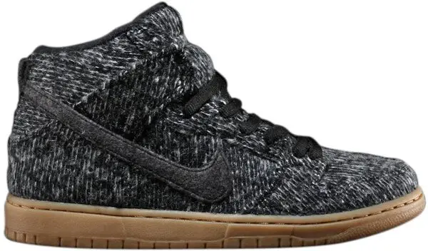 Nike Dunk High Warmth Pack Sneakers - Black/gum Med Brown