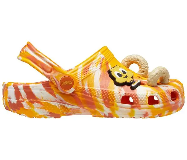 CROCS Classic Clog Cheerios - Orange/white/honey Nut