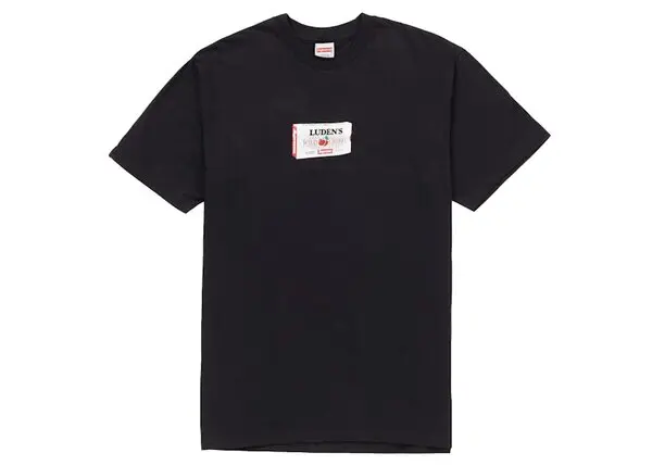 Supreme Luden's Tee Shirt - Black