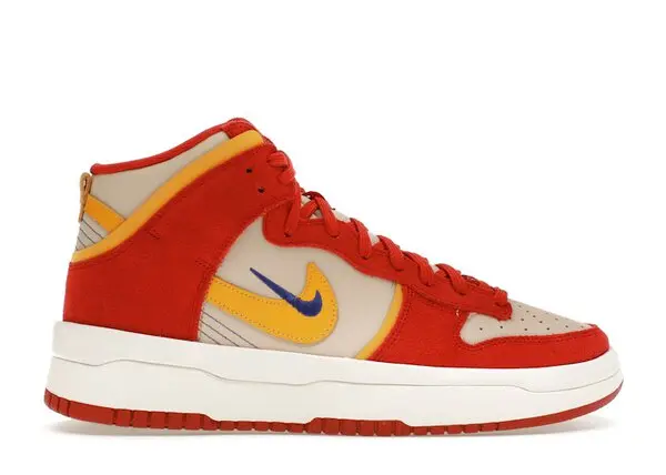Nike Dunk High Up Sneakers - Cinnabar/lapis/sanddrift