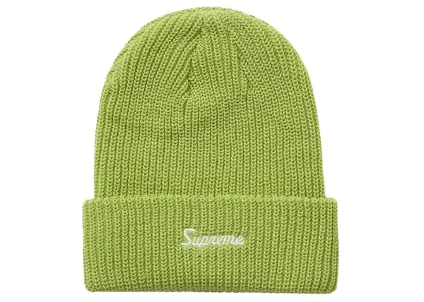 Supreme Loose Gauge Beanie - Light Green