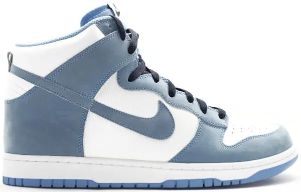 Nike Dunk High University Pack Sneakers - White/university Blue/obsidian