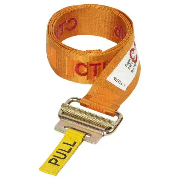 Heron Preston Jacquard Ctnmb Tape Belt - Orange