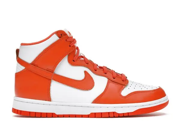 Nike Dunk High Syracuse - White/orange Blaze