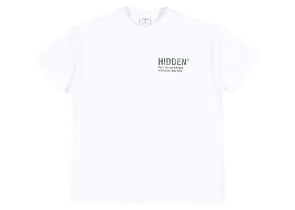 HIDDEN NY Boro Tee Shirt - White/green