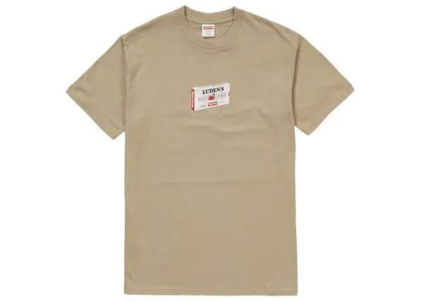 Supreme Luden's Tee Shirt - Clay