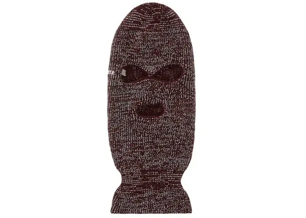 Supreme Lurex Balaclava - Burgundy