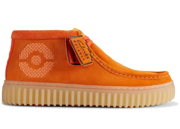 Clarks Torhill Explore Pokémon Charmander - Orange Suede