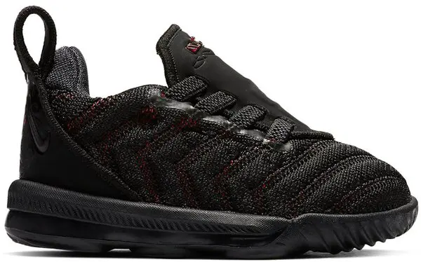 Nike Lebron 16 Fresh Bred Sneakers - Black/university Red