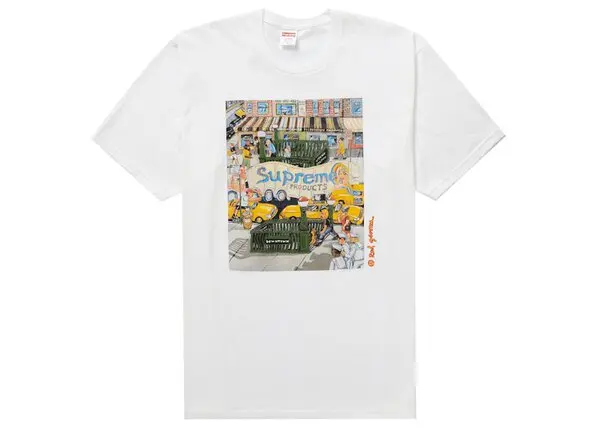 Supreme Manhattan Tee Shirt - White