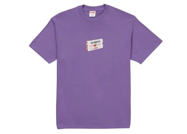 Supreme Luden's Tee Shirt - Purple