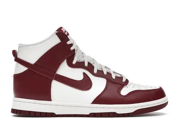 Nike Dunk High Sneakers - Sail/team Red/pale Ivory