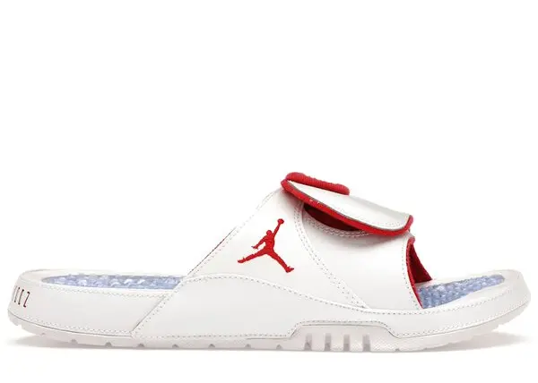 JORDAN Hydro Xi Retro Slides - White/varsity Red