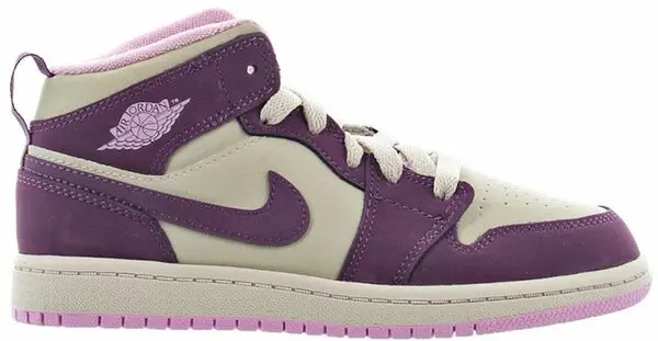 JORDAN 1 Midin Sneakers - Pro Purple/desert Sand