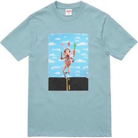 Supreme Mike Hill Runner Tee Shirt - Slate