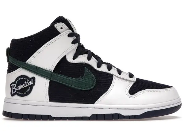 Nike Dunk High Sports Specialties - White/midnight Navy Blue/green