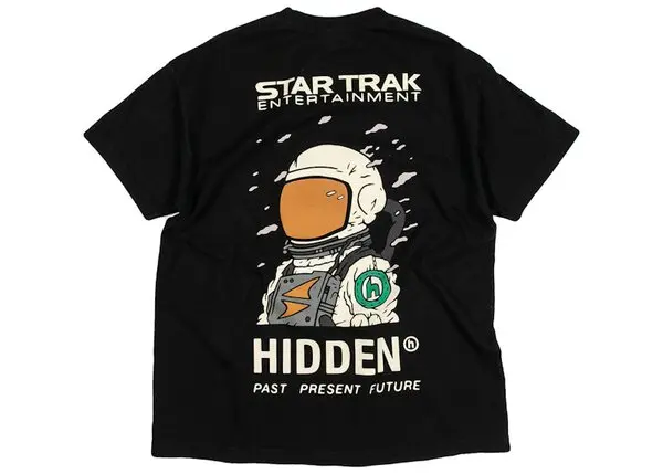 HIDDEN NY X Star Trak Spaceman Tee Shirt - Black