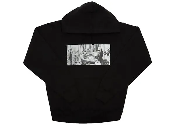 Supreme Mike Kelley Franklin Hooded Sweatshirt - Black