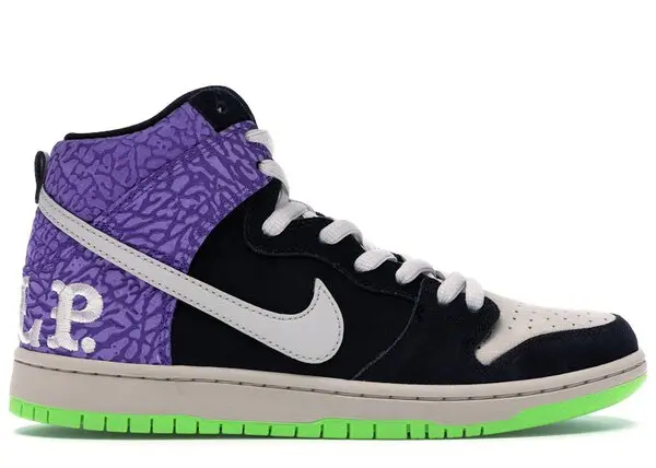 Nike Dunk High Send Help 2 Sneakers - Black/mortar/dark Raspberry