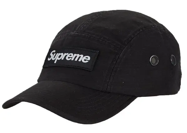 Supreme Military Camp Cap Fw22 - Black