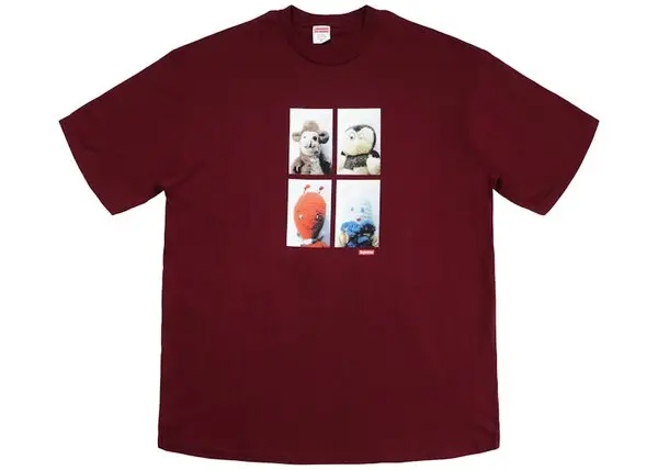 Supreme Mike Kelley Ahhyouth! Tee Shirt - Burgundy