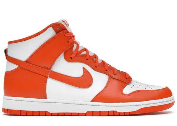 Nike Dunk High Syracuse - White/orange Blaze