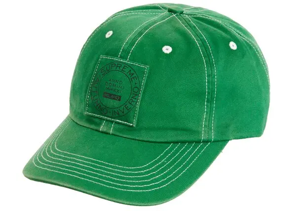 Supreme Milano Patch 6-panel Cap - Green