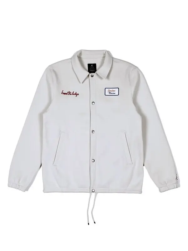 JORDAN X Union Coaches Jacket - Bone