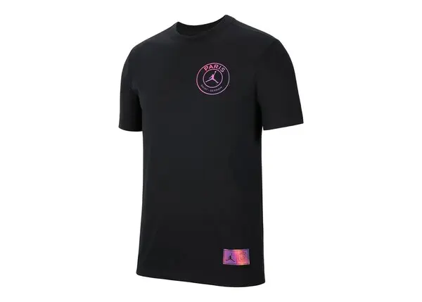 JORDAN X Psg Paris Saint Germain Logo Tee Shirt