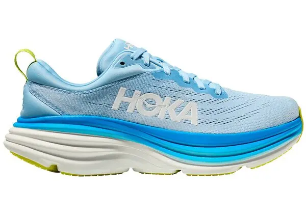 Hoka One One Bondi Athletic Sneakers - Airy Blue/diva Blue