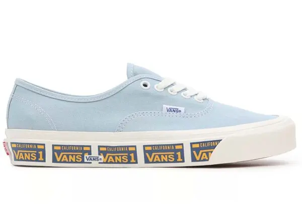 VANS Ua Authentic 44 Dx Anaheim Factory Sneakers - Vanity Plate/light Blue