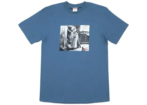 Supreme Mike Kelley Hiding From Indians Tee Shirt - Slate