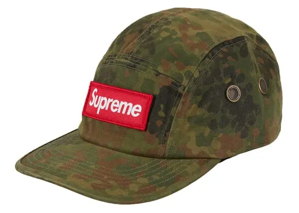Supreme Military Camp Cap - Flecktarn Camo