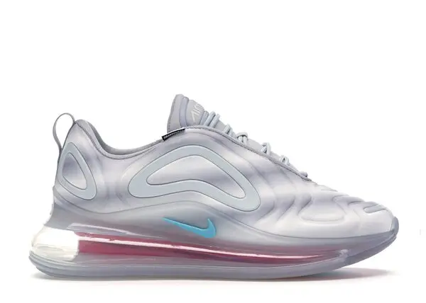 Nike Air Max 720 Teal Nebula Sneakers - Wolf Grey/red Orbit/white