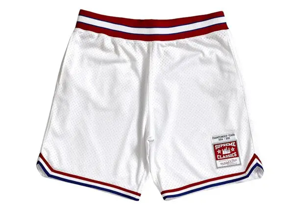 Supreme Mitchell & Ness Basketball Short - White