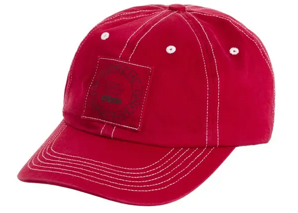 Supreme Milano Patch 6-panel Cap - Red