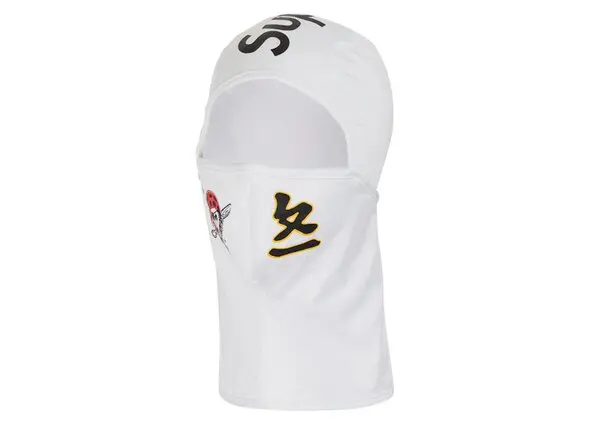 Supreme Mlb Kanji Teams Pittsburgh Pirates Balaclava - White